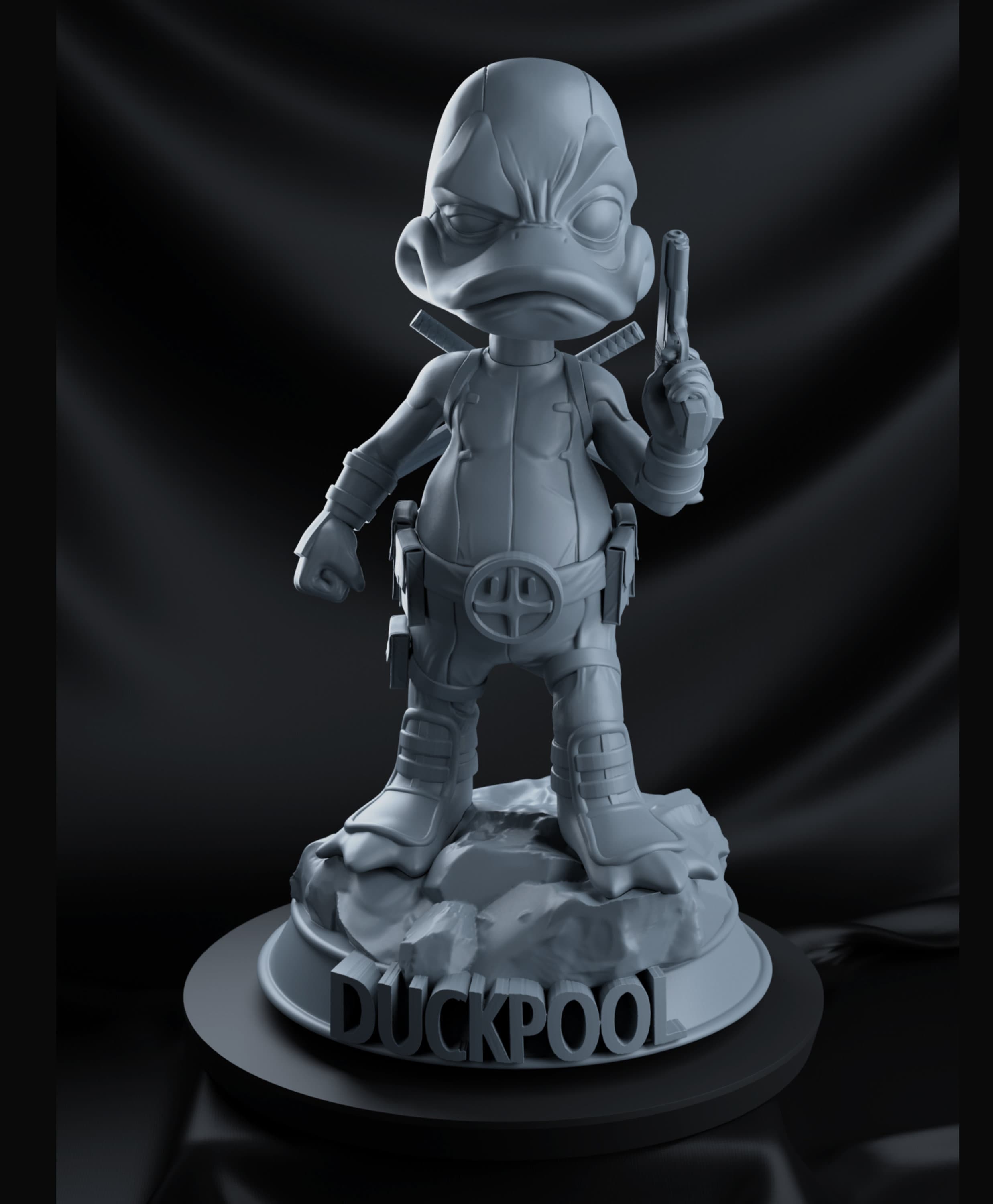 Duckpool 3d Model High Quality 3D Printer Files 3D STL Model Print STL File 3D Digital Printing ...