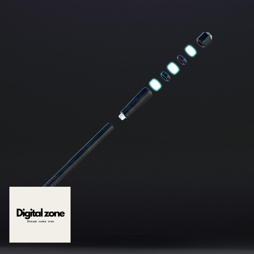 Nightwing Escrima Sticks High Quality 3D Printer Files 3D STL Model ...