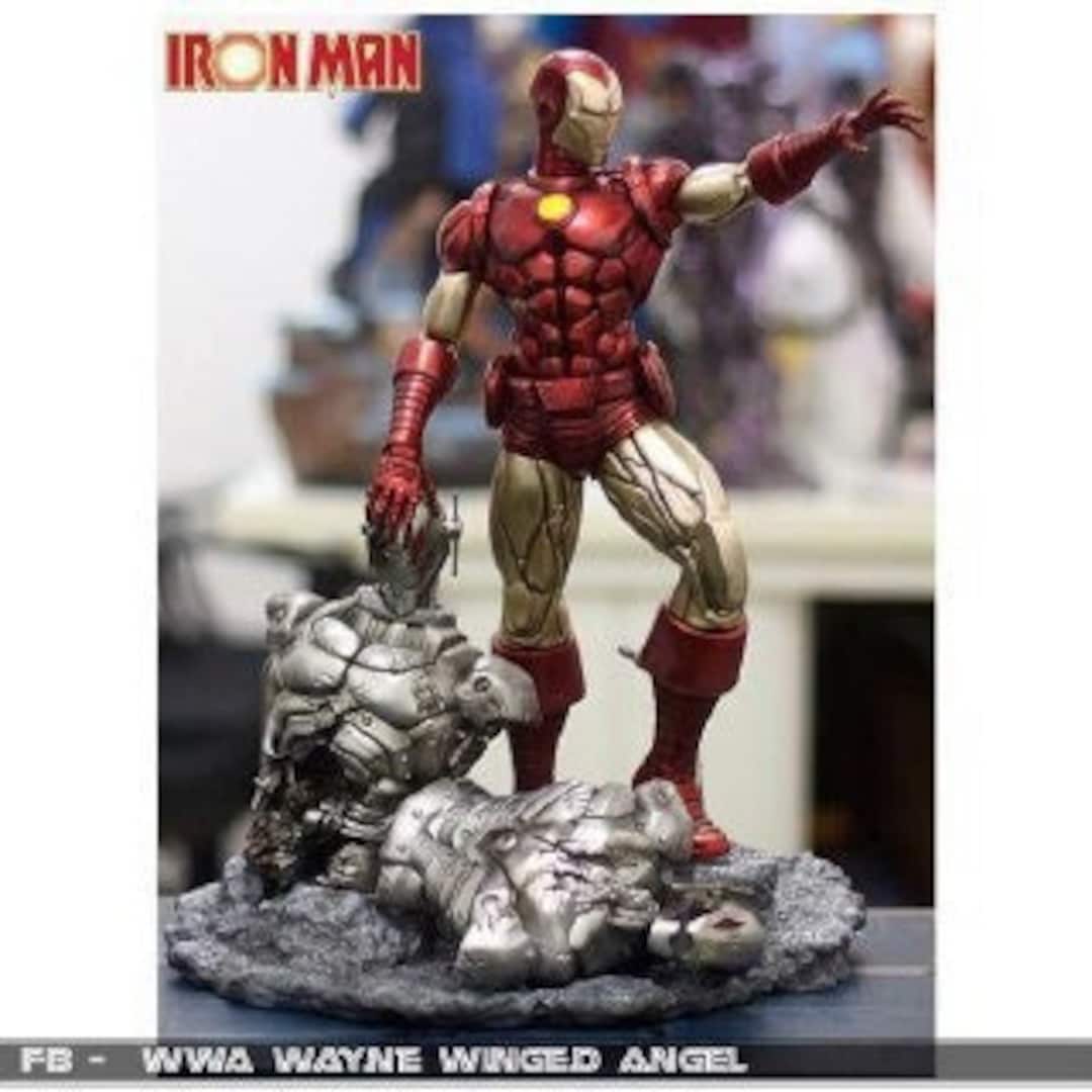 Ironman Classic Ultron Split Statue High Quality 3D Printer Files 3D ...