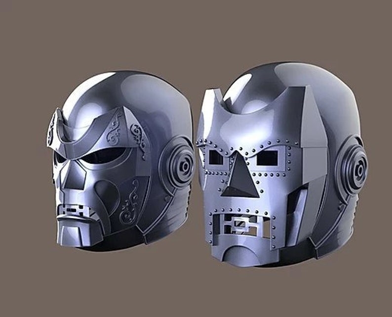 Dr Doom Legendary Series Helmet Nikko High Quality 3D Printer Files 3D ...