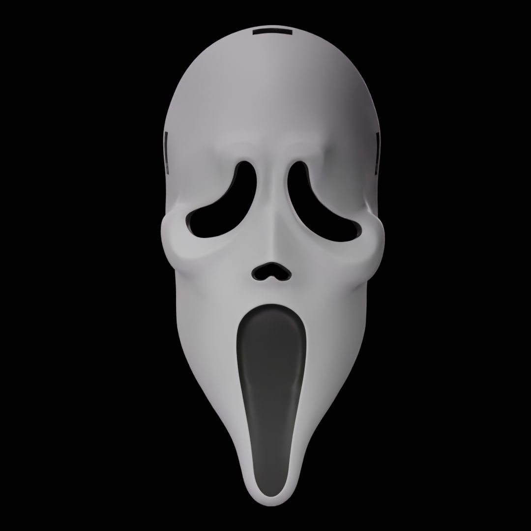 Scream Mask High Quality 3D Printer Files 3D STL Model Print STL File ...