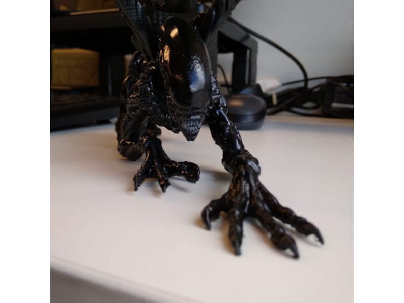 Alien xenomorph Statue High Quality 3D Printer Files 3D STL Model Print STL File 3D Digital ...