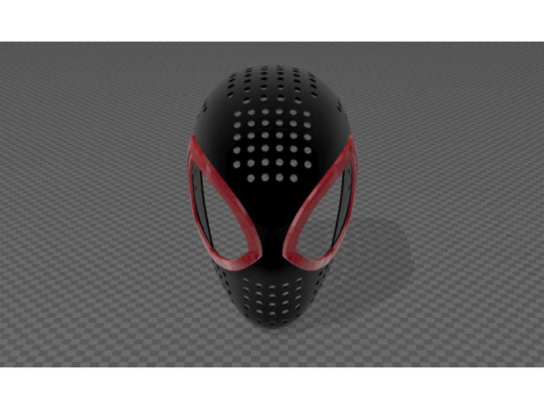 Spiderman Face Shell Miles Morales High Quality 3D Printer Files 3D STL ...