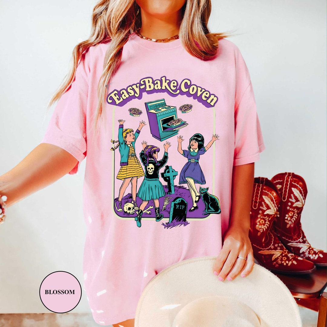 Retro Easy Bake Coven Shirt, 90s Horror Movie Fan Shirt, Halloween ...