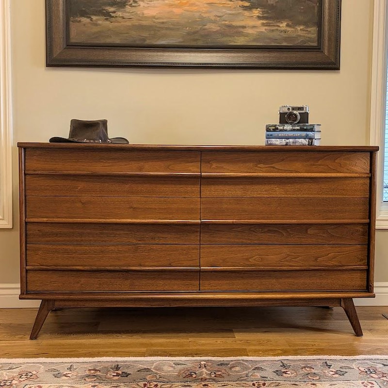 Walnut Dresser - Etsy