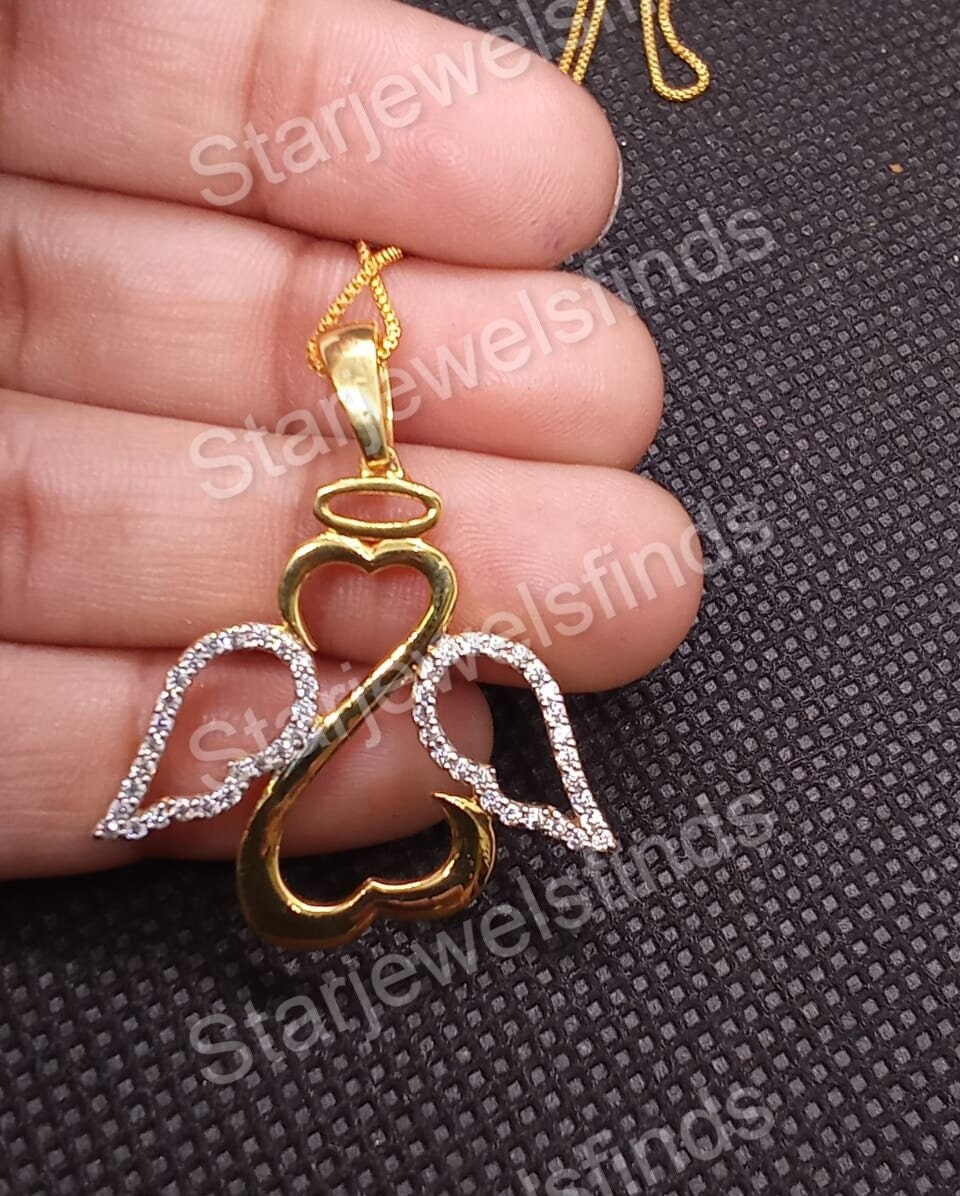 Jane seymour angel necklace store