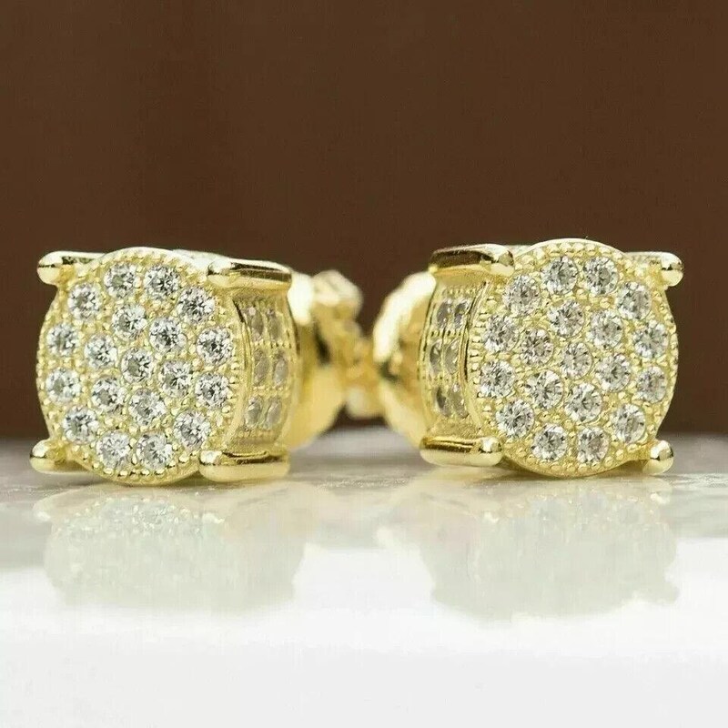2k Diamond Earrings - Etsy