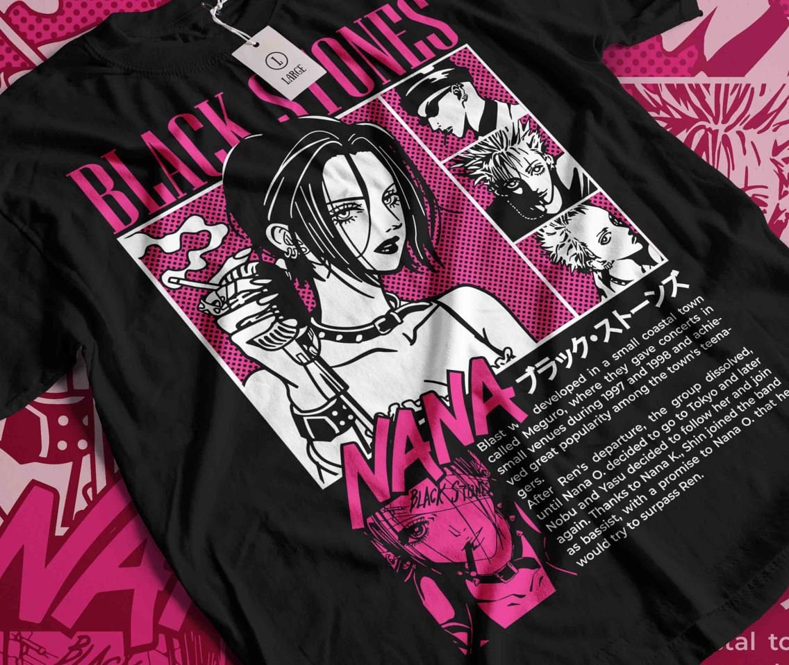 Nana Anime Merch Nana Anime Shirt Nana Osaki Manga - Etsy