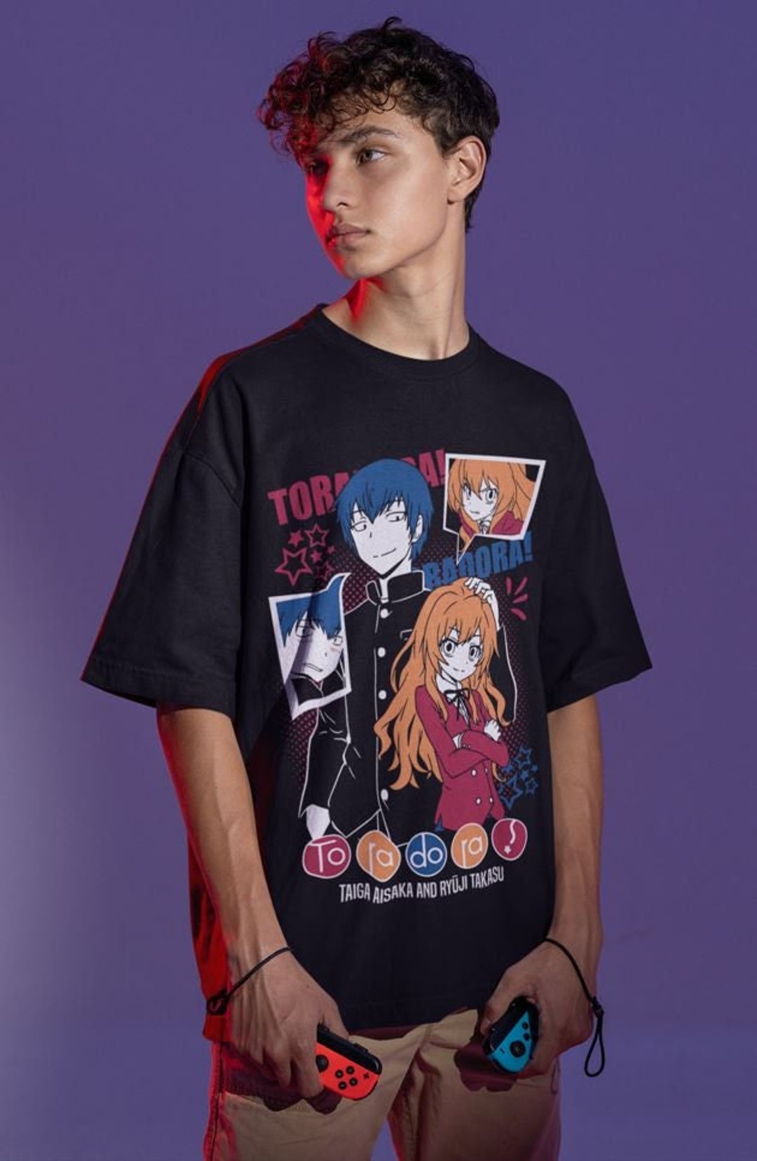 Unisex Toradora! Taiga Aisaka Promise Anime T-shirt, Ryuji Takasu Manga ...