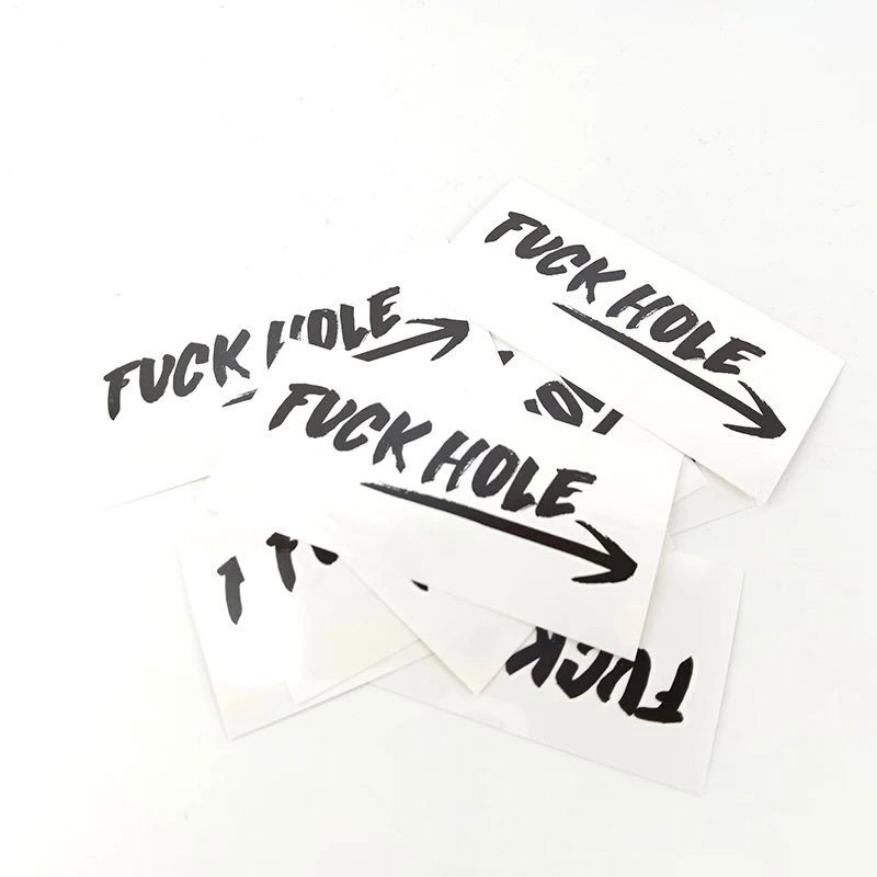 X10 Fuck Hole Temporary Tattoo Minimalistic Perfect For Etsy Uk