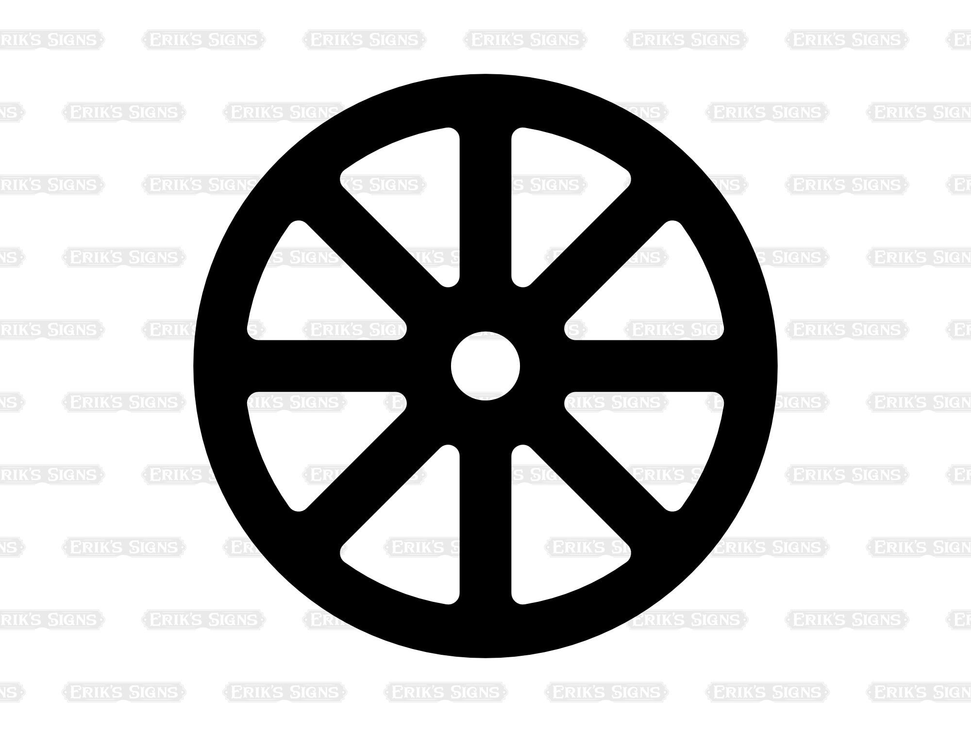 Wagon Wheel SVG, Old Wooden Wheel Silhouette dxf, Eps, Png, Jpeg - Etsy