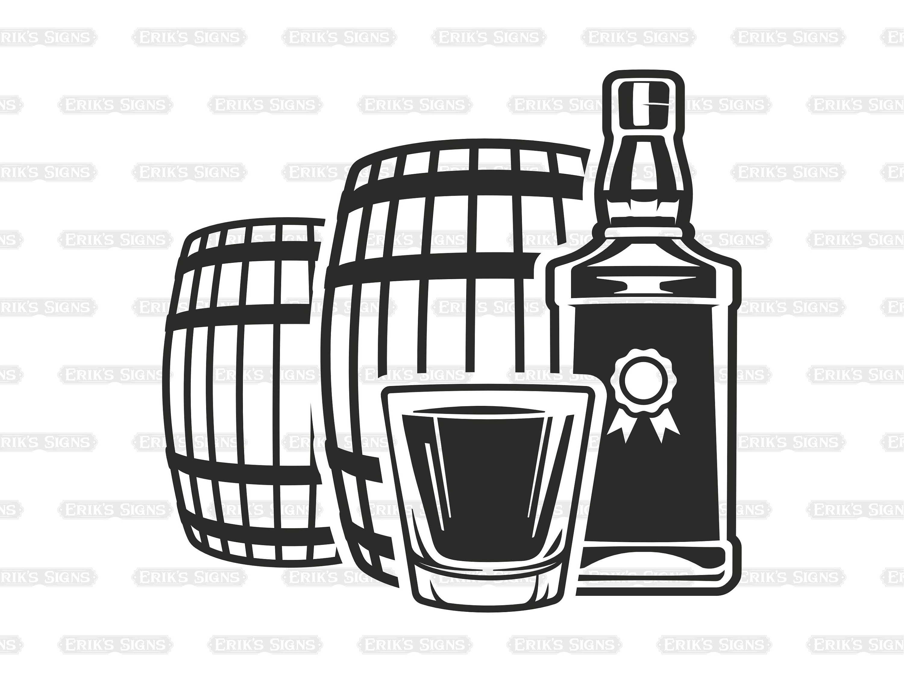 Whiskey Bar SVG, Whiskey Bar Logo Dxf, Eps, Png, Jpeg - Etsy