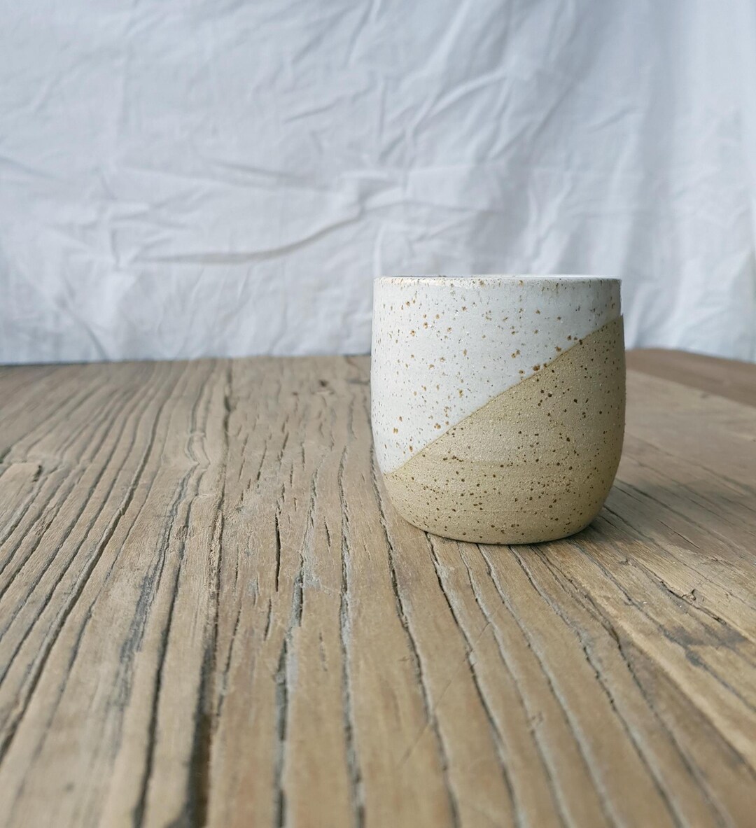 TUNDRA Double Espresso Cup 100ml, Handmade Ceramic Mug, Coffee Tumbler ...