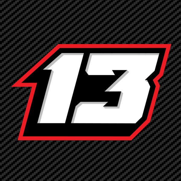 Racing Numbers Decal - Etsy UK