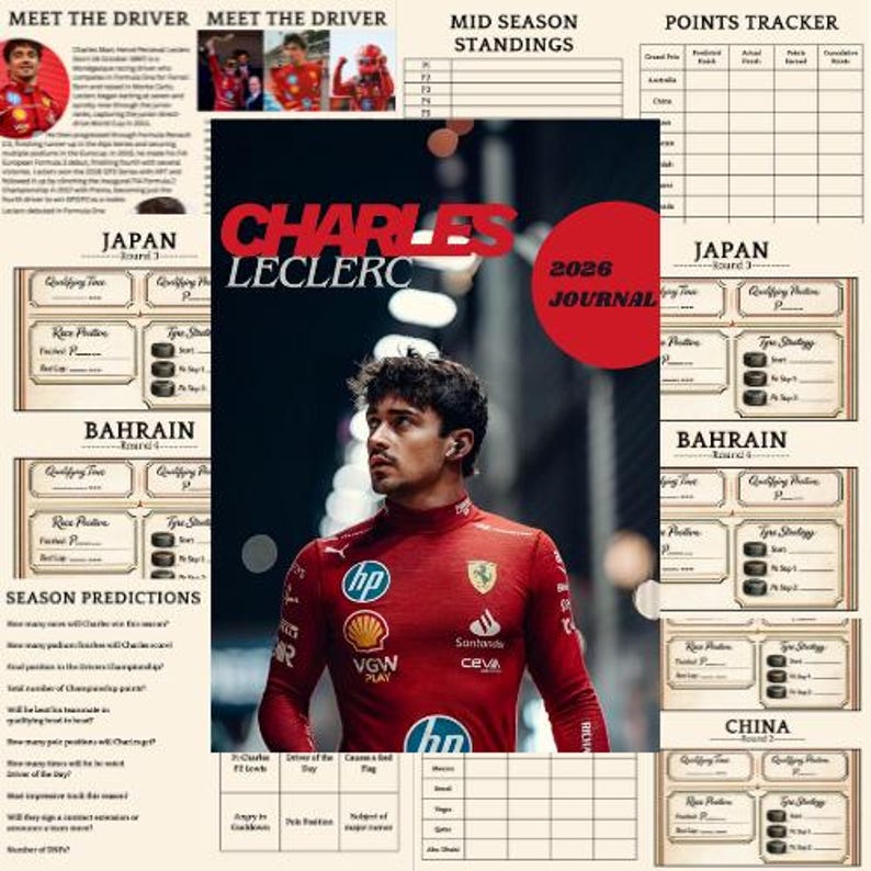 Charles Leclerc | Season Tracker | Driver Journal | Formula 1 | F1 ...