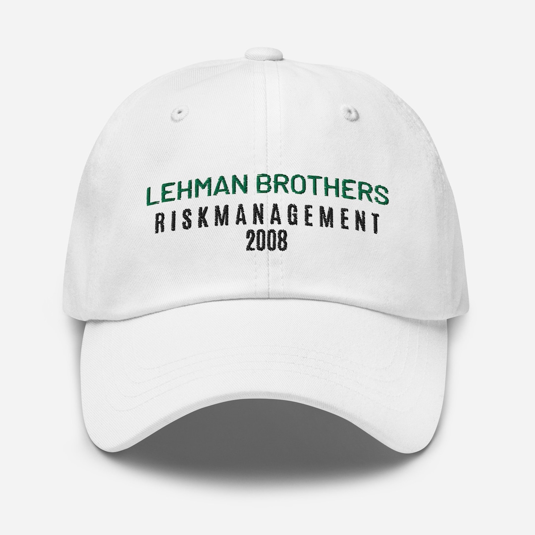 Lehman Brothers Risk Management Hat | Lehman Brothers Risk Management 2008 Dad Hat | Finance ...