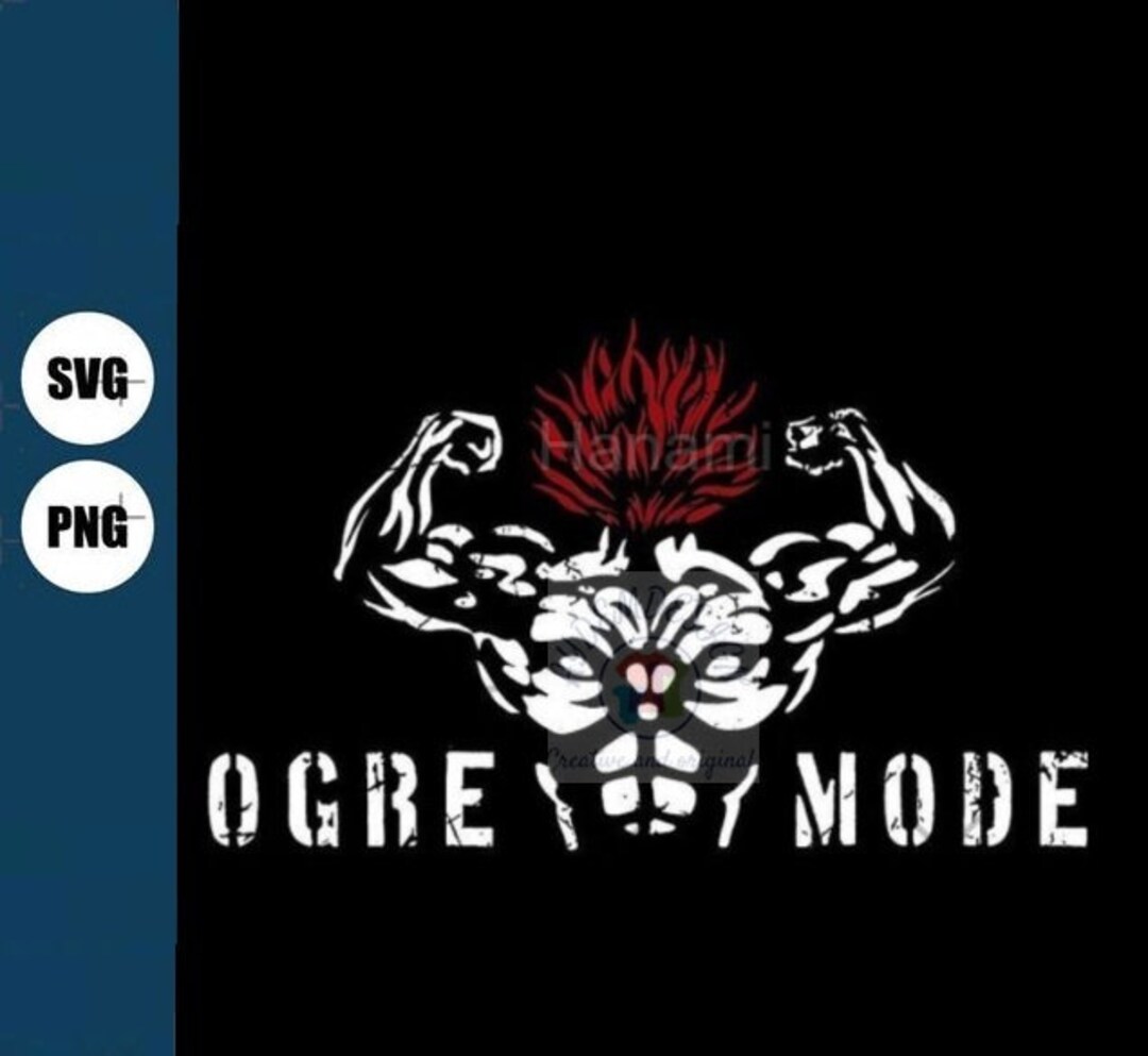 Ogre Mode SVG Instant Download Printable SVG Clipart Cut - Etsy UK