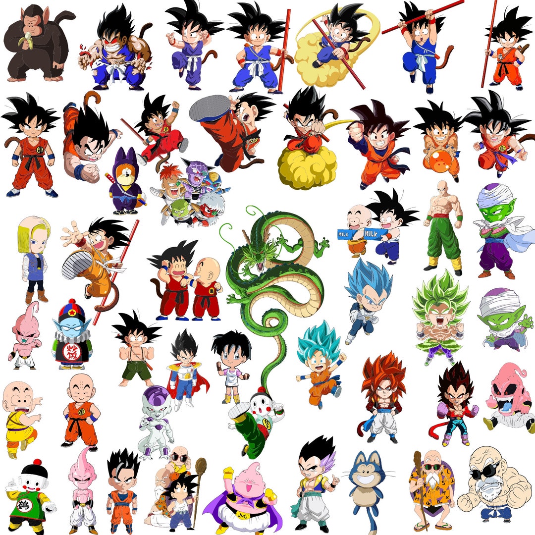 Goku Svg Png SVG Instant Download Printable SVG - Etsy