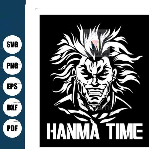 Yujiro Hanma Png - Etsy New Zealand