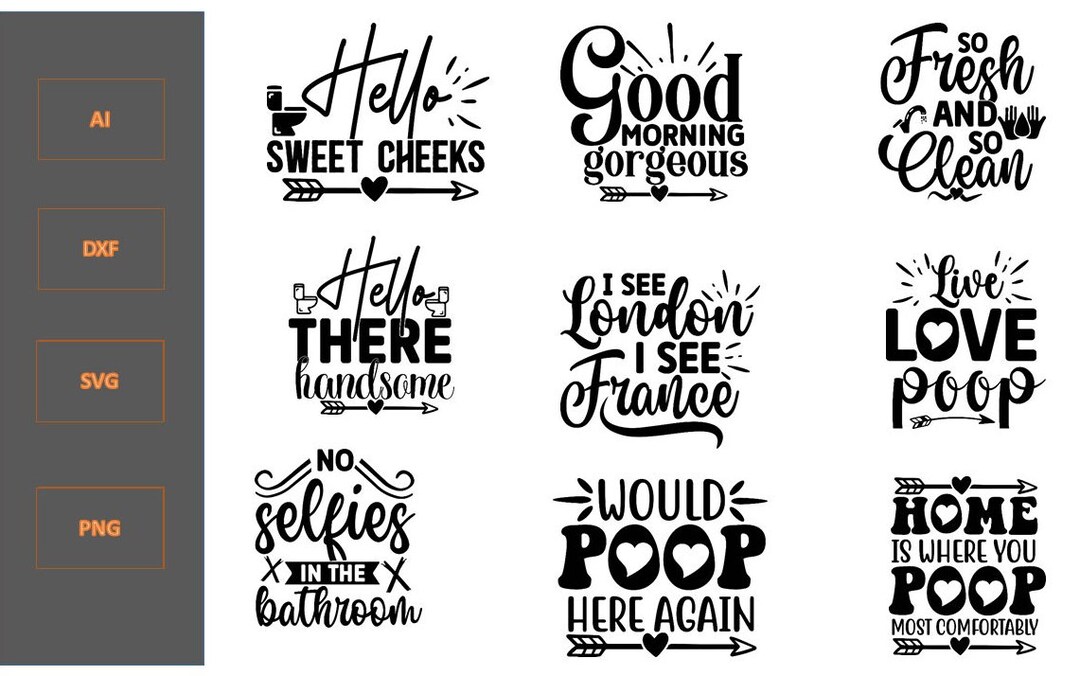 Bathroom SVG Bundle Laundry Svg Bundle Laundry Room Svg - Etsy