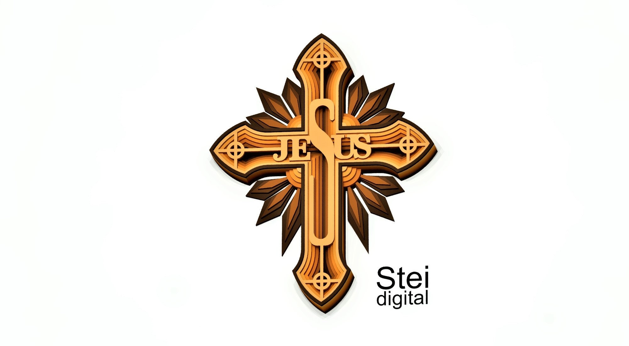 Jesus Cross Svg Dxf Files Laser Cutting Files Cricut SVG - Etsy Australia