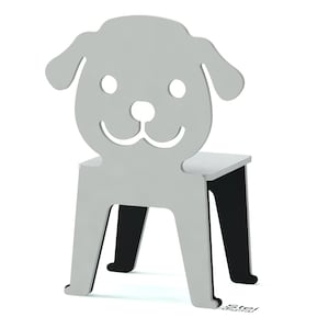 Dog Chair Cnc, Kids Furniture, Chair Dxf CNC Plan, Cnc Router Cut Files ...
