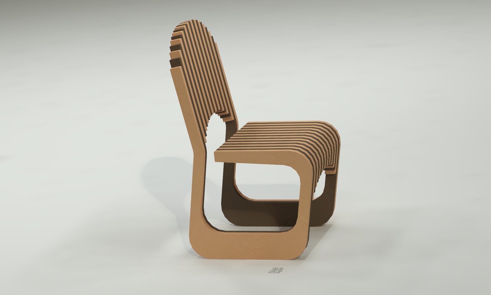 Chair Dxf Cnc Plan Cnc Router Cut Files Parametric Furniture Etsy