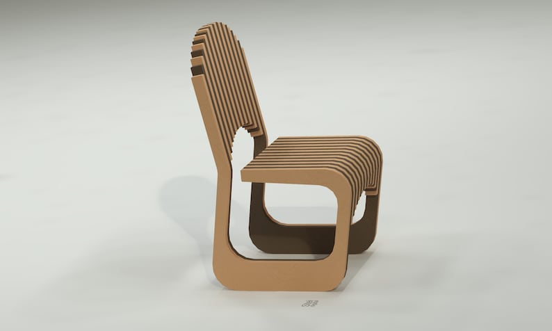 Chair Dxf CNC Plan Cnc Router Cut Files Parametric Furniture - Etsy