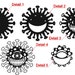 3d Evil Virus SVG, DXF Files for Laser Cutting, CNC, Cricut Svg ...