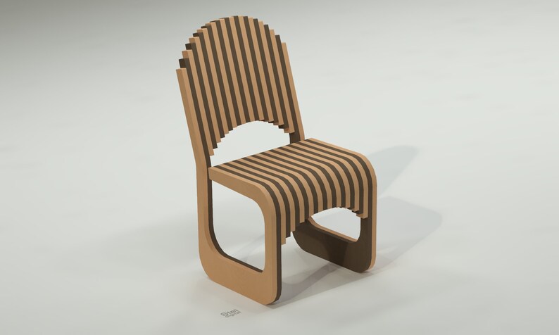Chair Dxf CNC Plan Cnc Router Cut Files Parametric Furniture - Etsy
