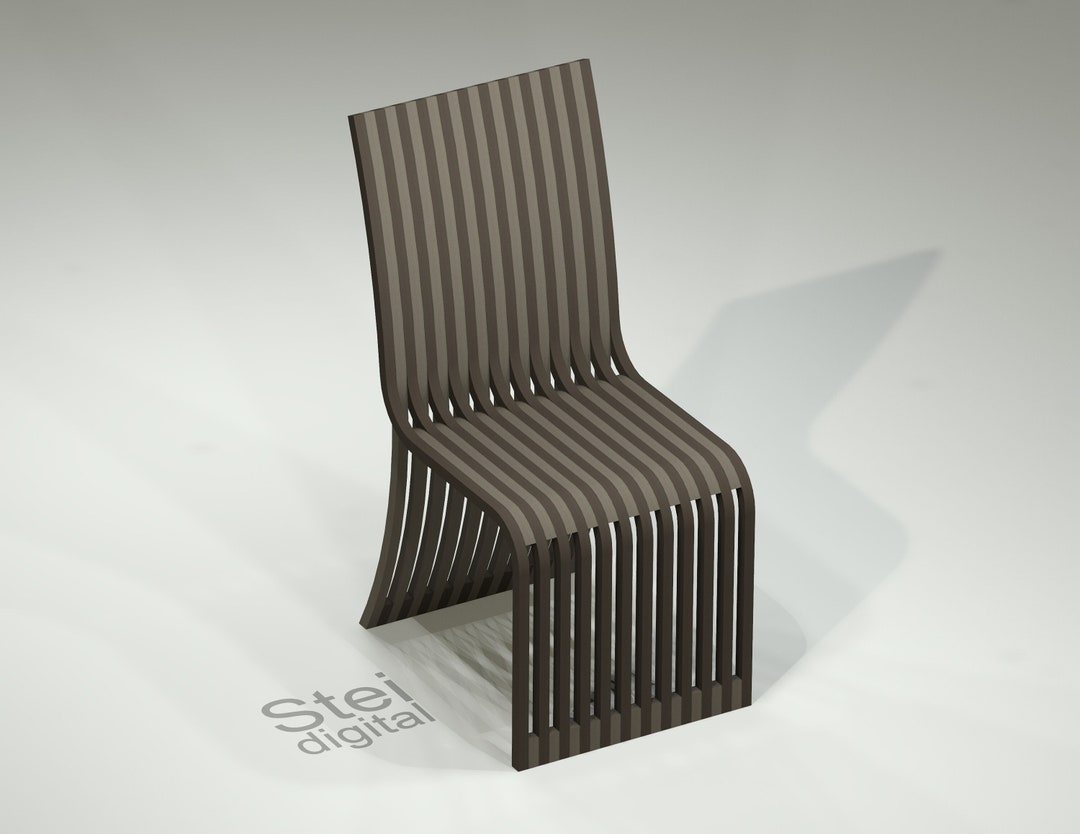 Chair 01 Dxf, Cnc Files, Cnc Plan, Cnc Router Cut Files, Furniture ...