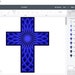 3d Heaven Cross Cricut Svg, Dxf Laser Cut File, Cut Template, 3d Cross ...
