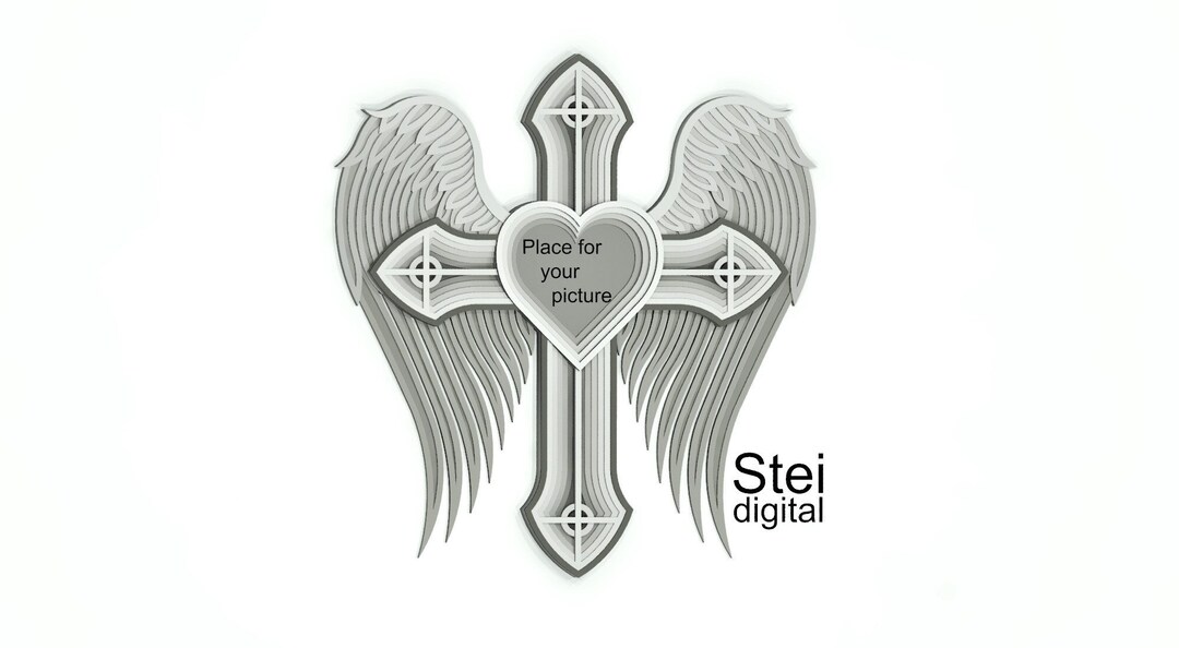 In Memory Cross Svg, Dxf Cut Files, Laser Cutting File, Cross With ...