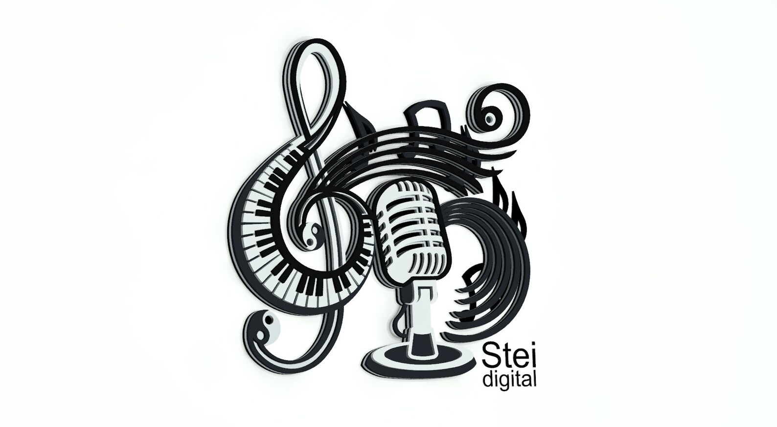 Layered Music Svg Dxf Cutting File Laser Cut Svg Music - Etsy