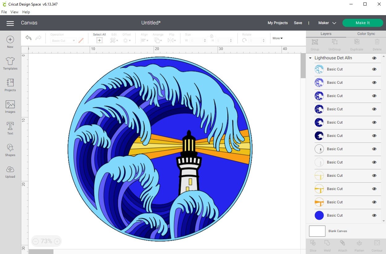 3d Lighthouse Svg Dxf Cut Files Lighthouse Laser Cut 3d Sea - Etsy