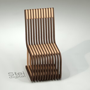 Chair 04 Dxf, Cnc Files, Cnc Plan, Cnc Router Cut Files, Furniture ...