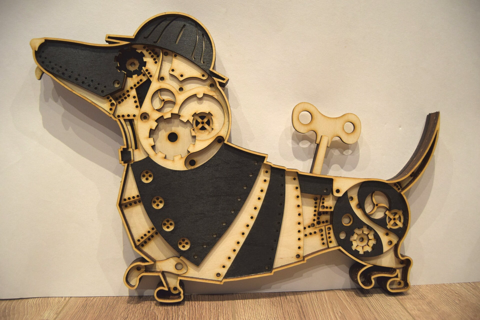 3d Steampunk Dog SVG Dxf Files for Laser CNC Laser Cutting - Etsy UK