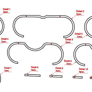 Table 01 Dxf, Cnc Files, Cnc Plan, Cnc Router Cut Files, Furniture ...