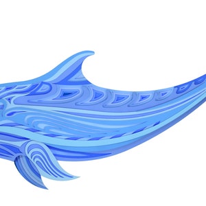 3d Dolphin Layered Design Dxf, Svg Files, CNC Laser Cutting, Laser Cut ...