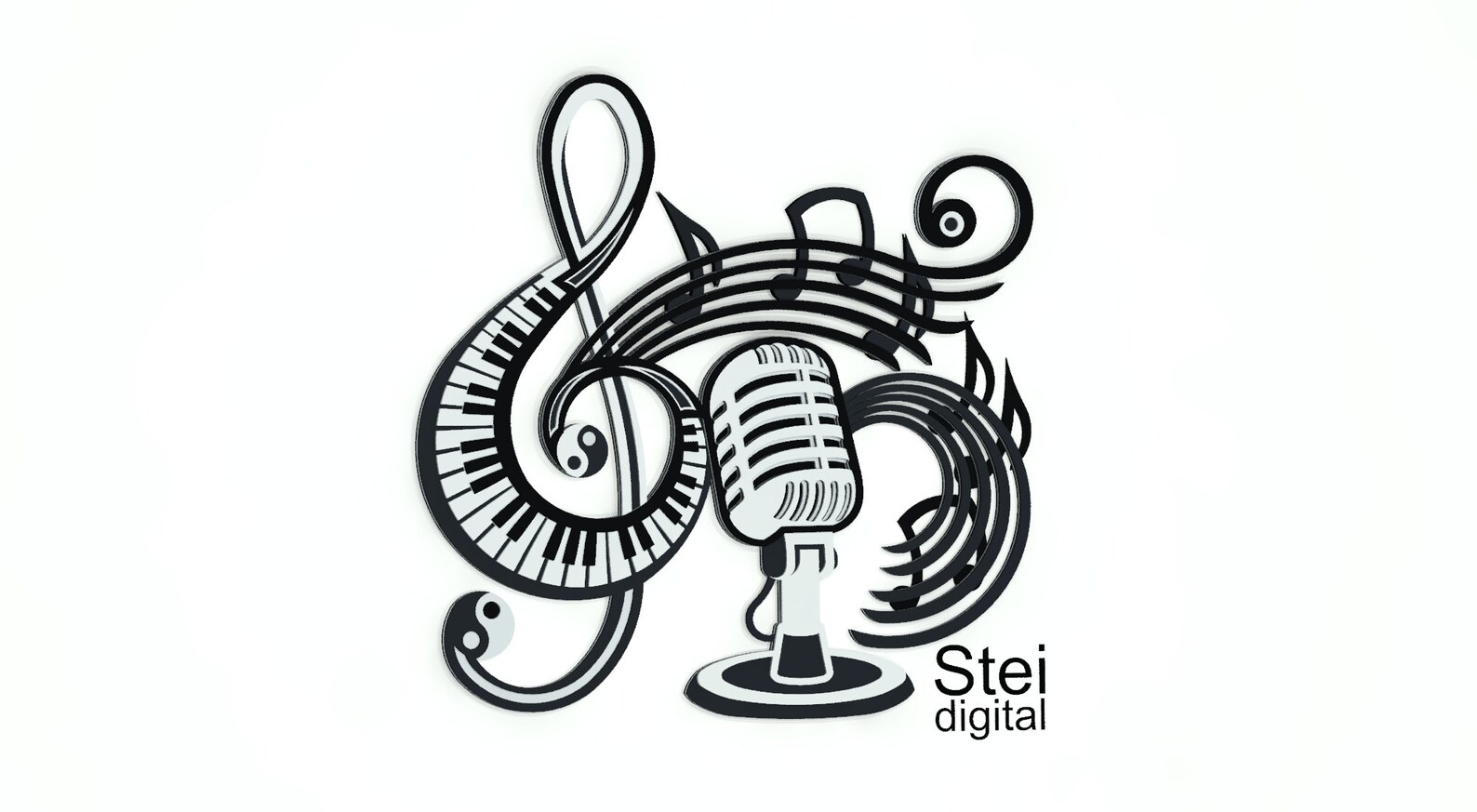 Layered Music Svg Dxf Cutting File Laser Cut Svg Music - Etsy