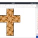 3d Cross Svg, Dxf Laser Cut File, Cut Template, Cross Vector File ...