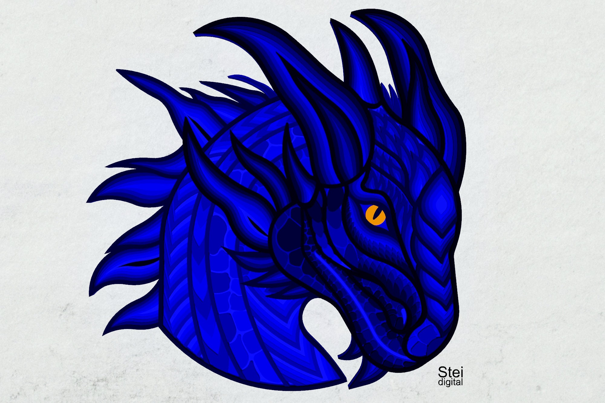 3d Dragon Face SVG DXF Cut Files Dragon Mandala SVG Dragon - Etsy Canada