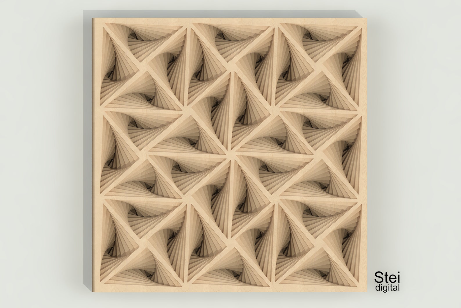 3d Geometric Mandala SVG DXF Cut Files Wall Decor Svg Wall - Etsy