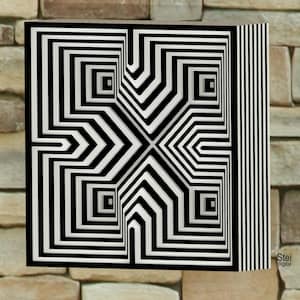 3d Optical Illusion SVG, DXF Cut Files, Geometrical Vector File ...