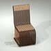 Chair 04 Dxf, Cnc Files, Cnc Plan, Cnc Router Cut Files, Furniture ...