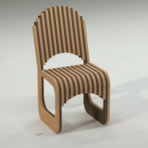 Chair Dxf CNC Plan, Cnc Router Cut Files, Parametric Furniture Cnc ...