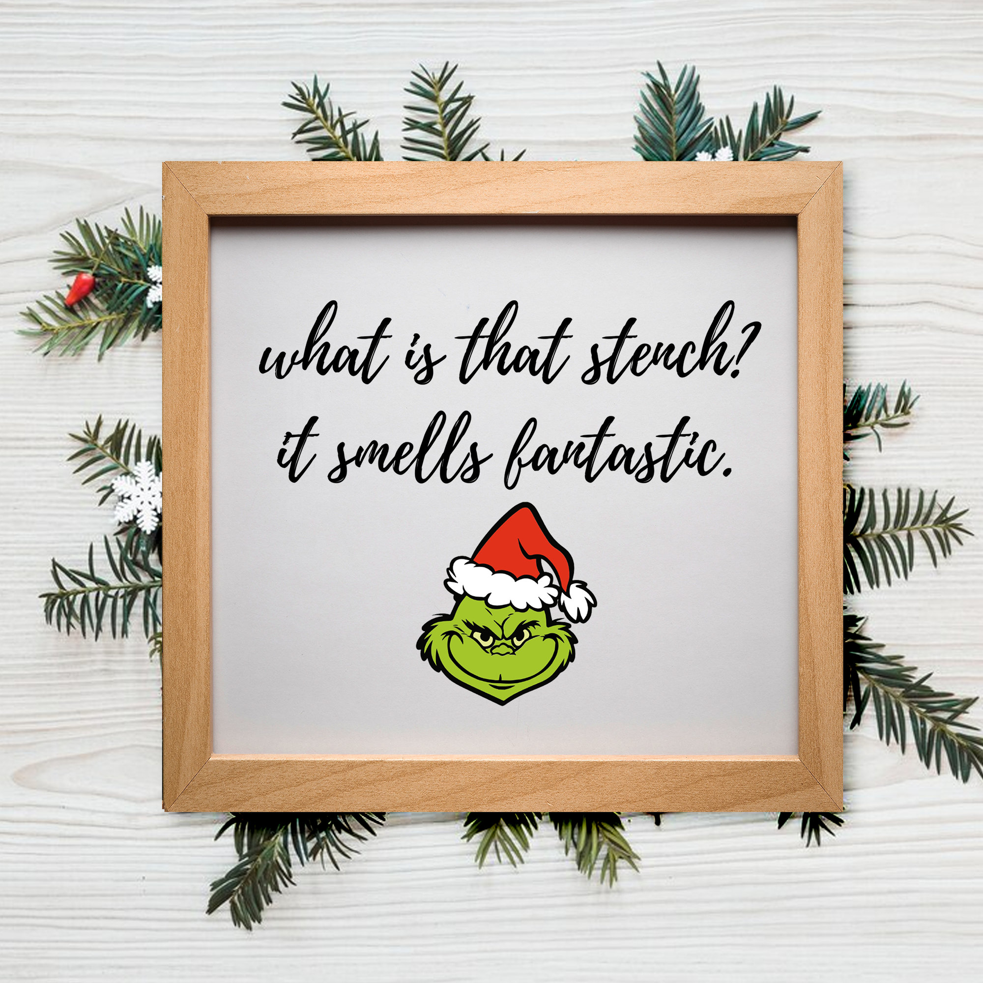 Grinch Stench Bathroom Wooden Sign Bathroom Decor Grinch - Etsy
