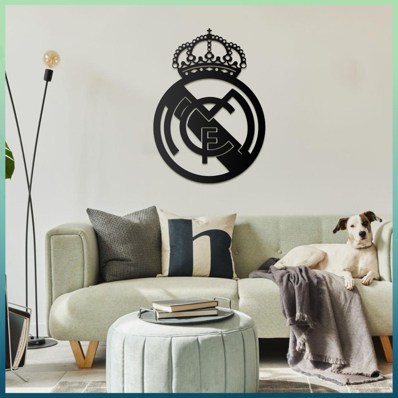 Real Madrid Metal Wall Art Real Madrid Lovers Unique Gift - Etsy