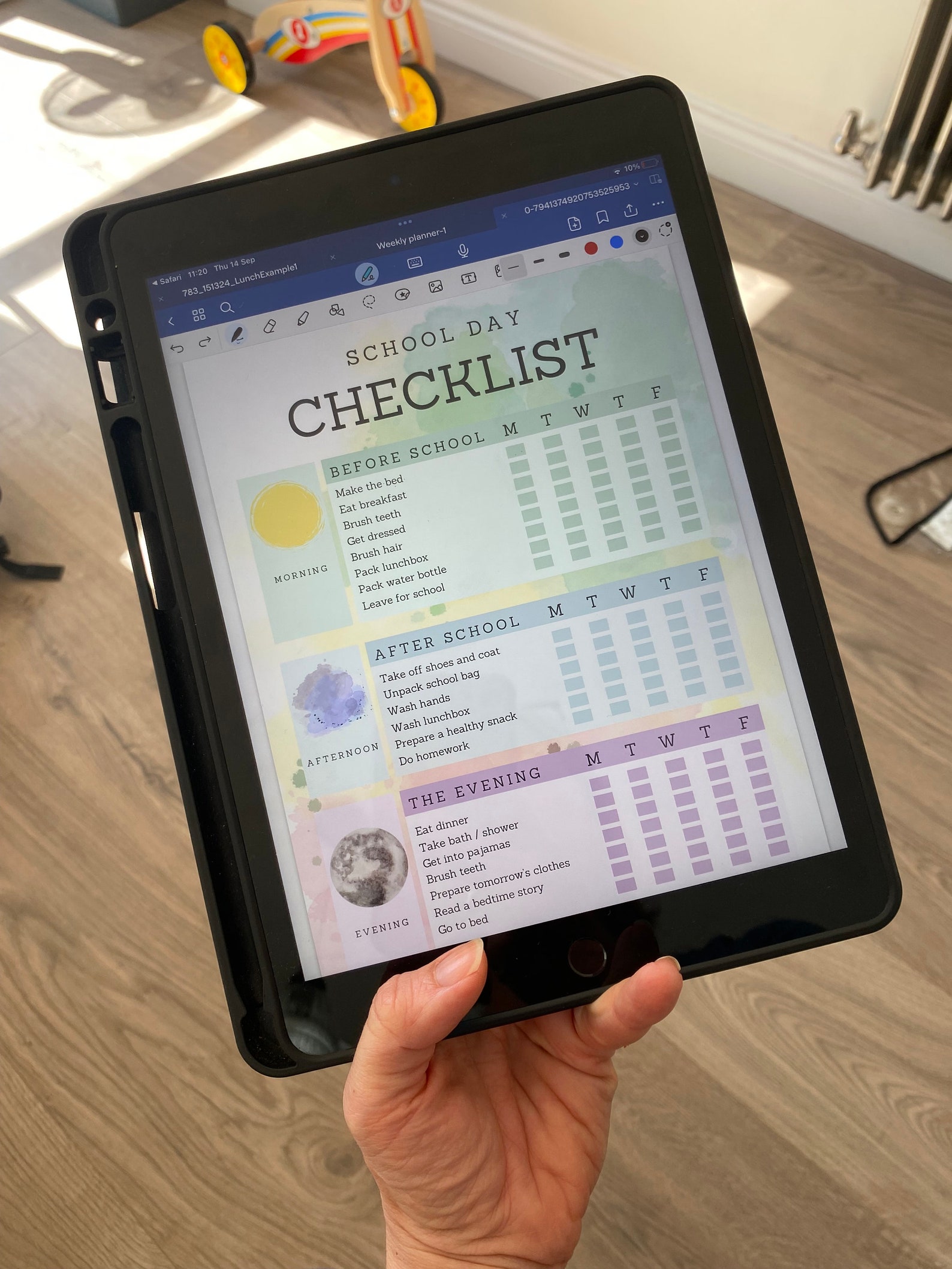 Chore Chart and Checklist Bundle for Children, to Do Lists for Kids ...