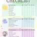 Chore Chart and Checklist Bundle for Children, to Do Lists for Kids ...